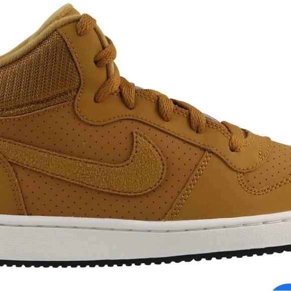 Nike | Shoes | Nike Kids Tan Hightop Sneakers | Poshmark